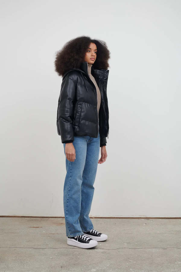 jakke. Poppy Puffer Jacket - Black | Garmentory