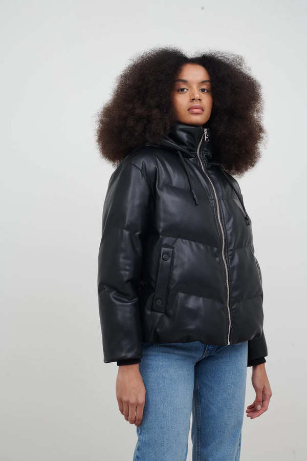 jakke. Poppy Puffer Jacket - Black | Garmentory