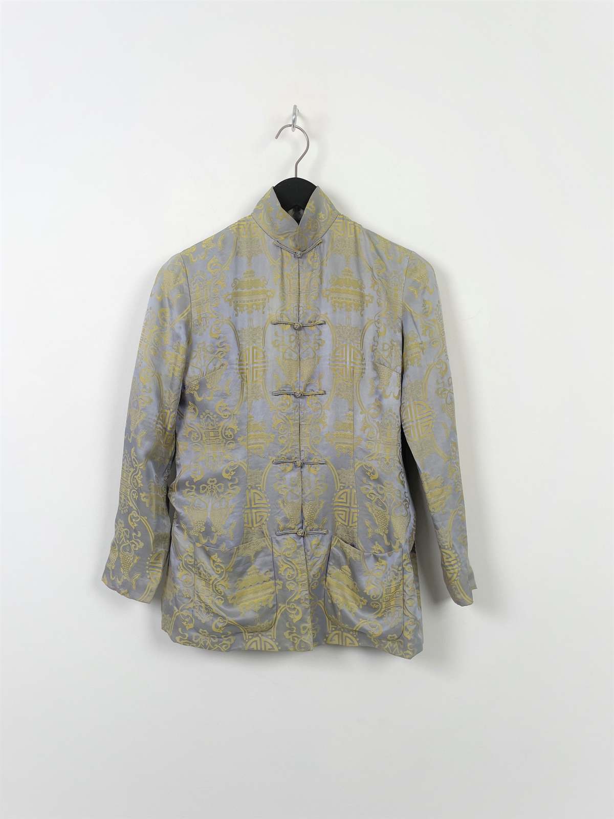 Shanghai Tang Silk Jacquard Tang Jacket | Garmentory