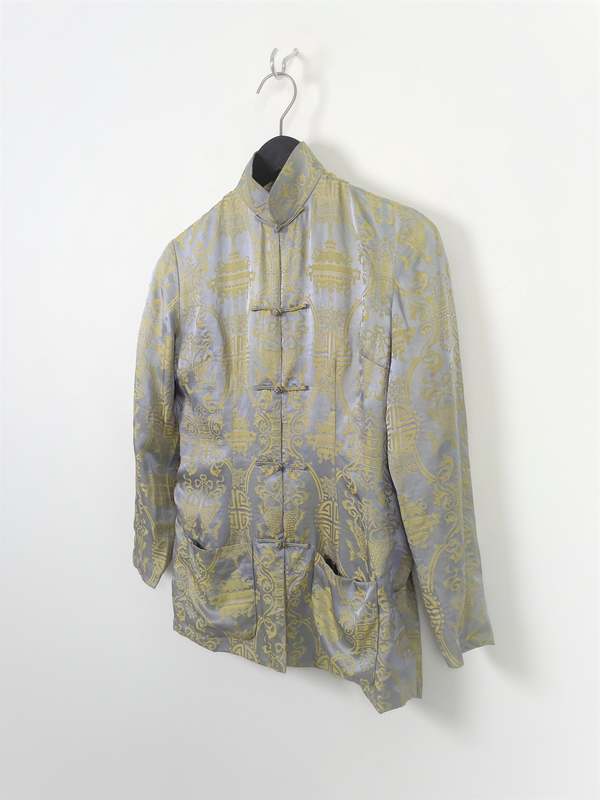 Shanghai Tang Silk Jacquard Tang Jacket | Garmentory