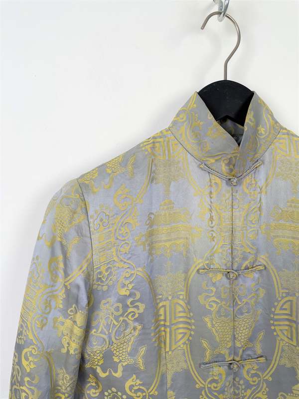 Shanghai Tang Silk Jacquard Tang Jacket | Garmentory