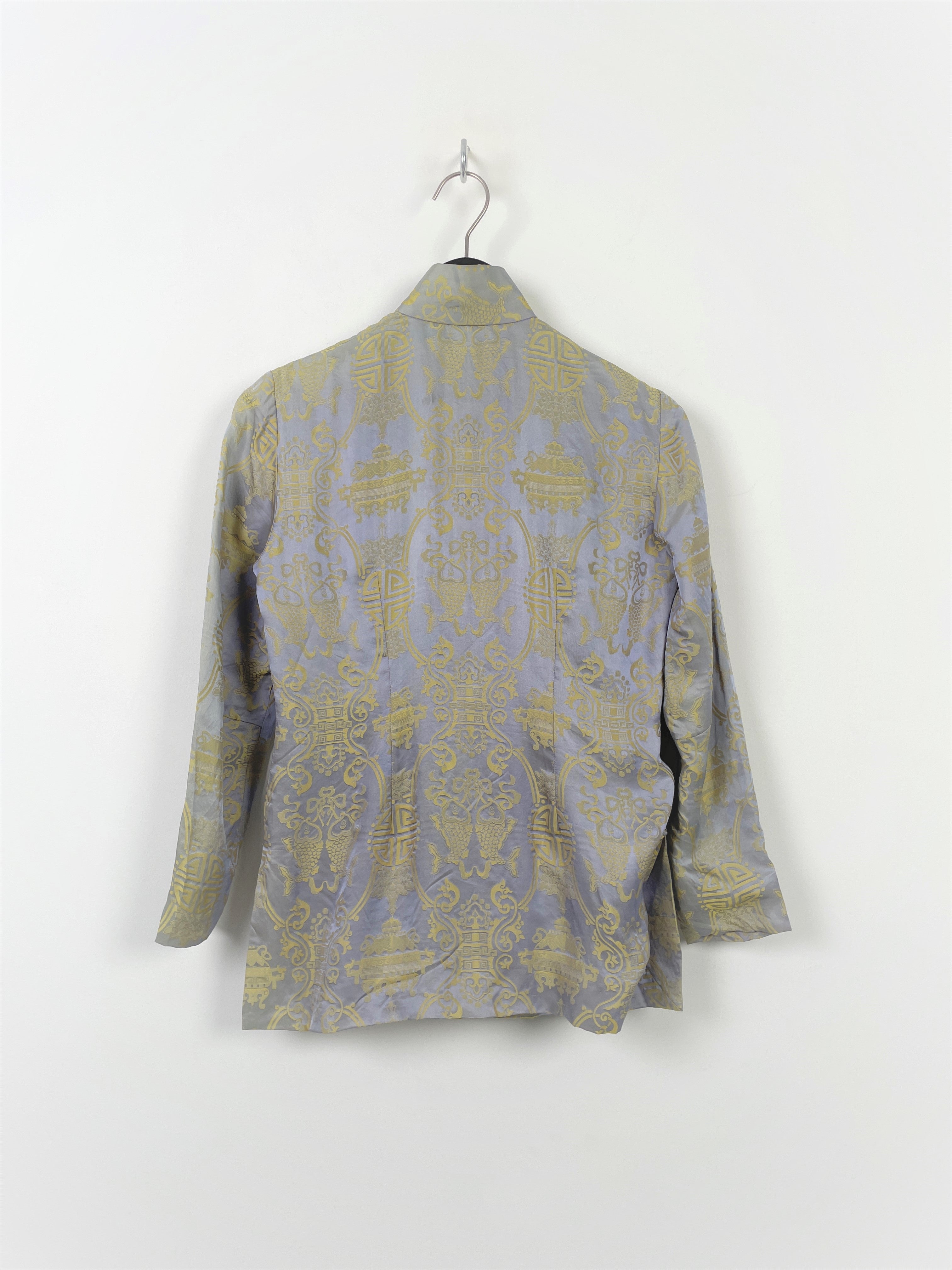 Shanghai Tang Silk Jacquard Tang Jacket | Garmentory
