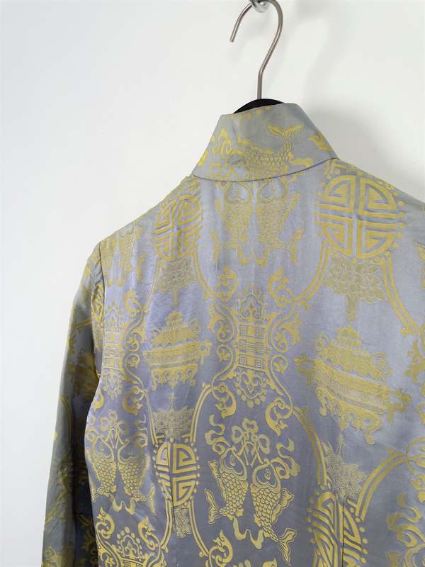 Shanghai Tang Silk Jacquard Tang Jacket | Garmentory