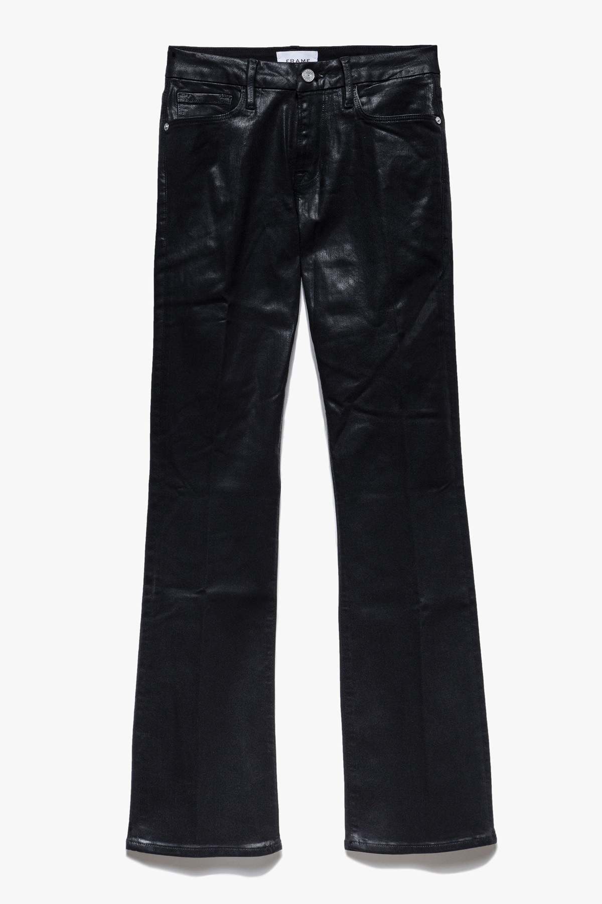 Frame Le Mini Boot Coated - Noir | Garmentory
