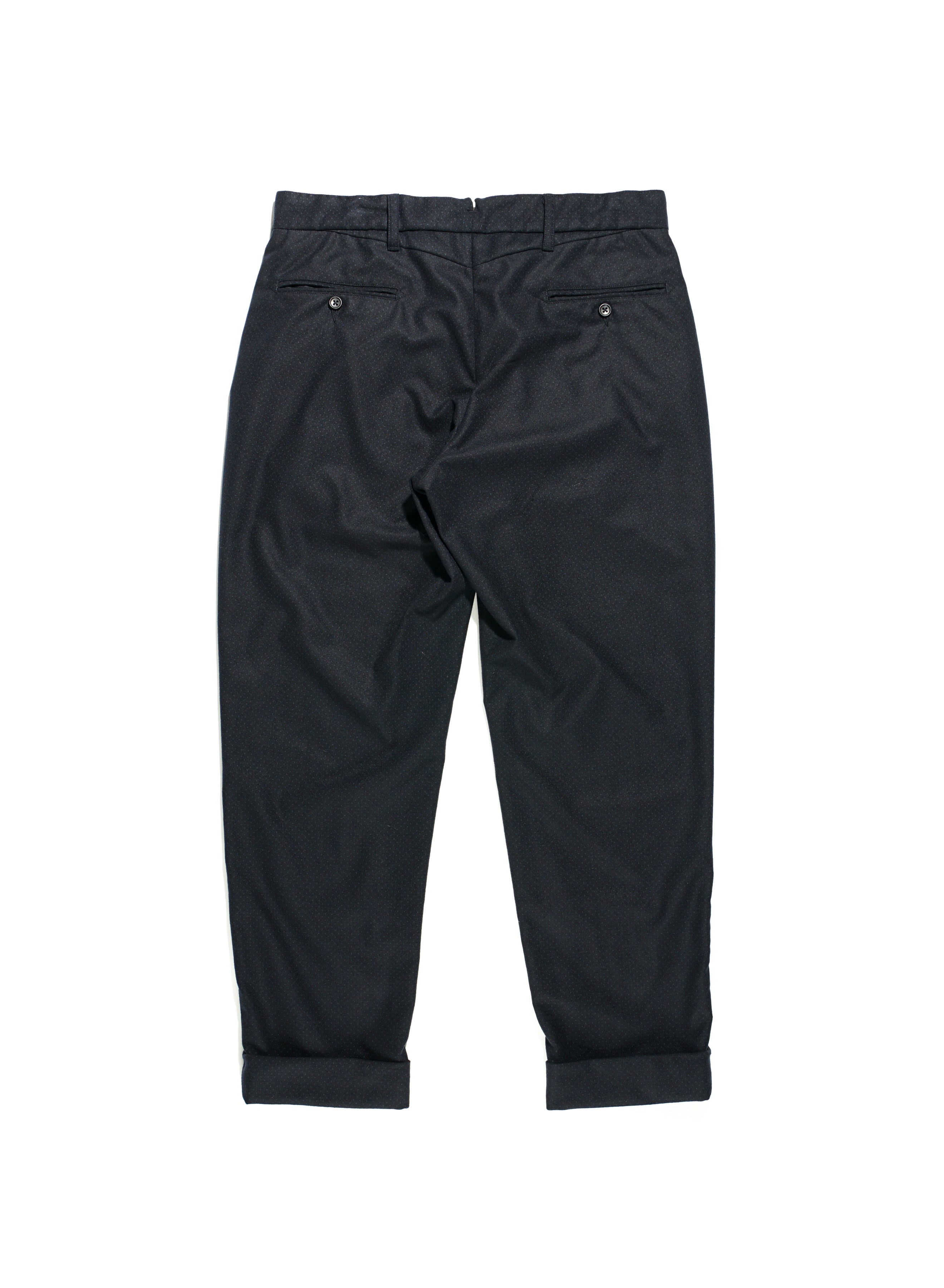 Engineered Garments Andover Uniform Cloth Pant - Dark Navy Micro Polka ...