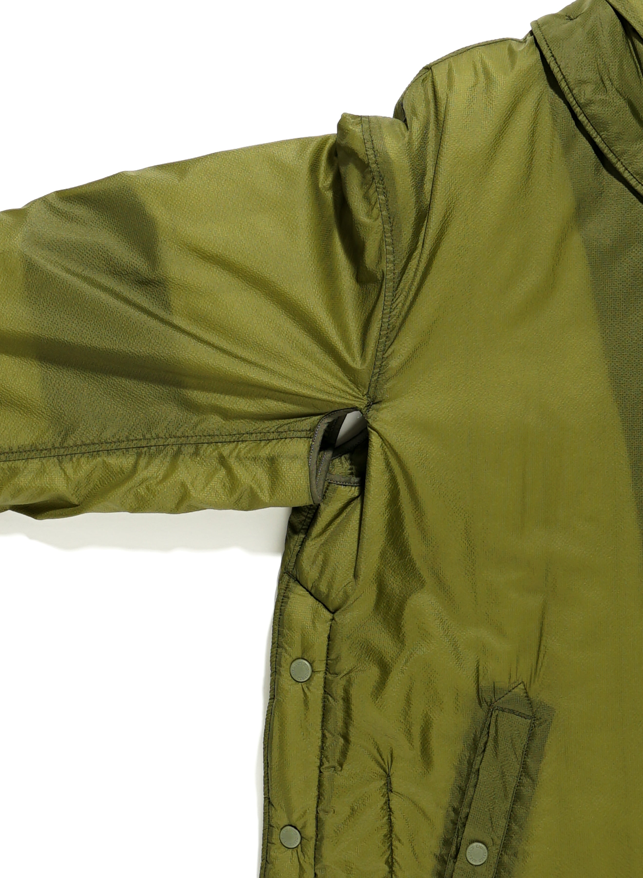 Engineered Garments Nylon Micro Ripstop Liner Jacket - Olive | Garmentory