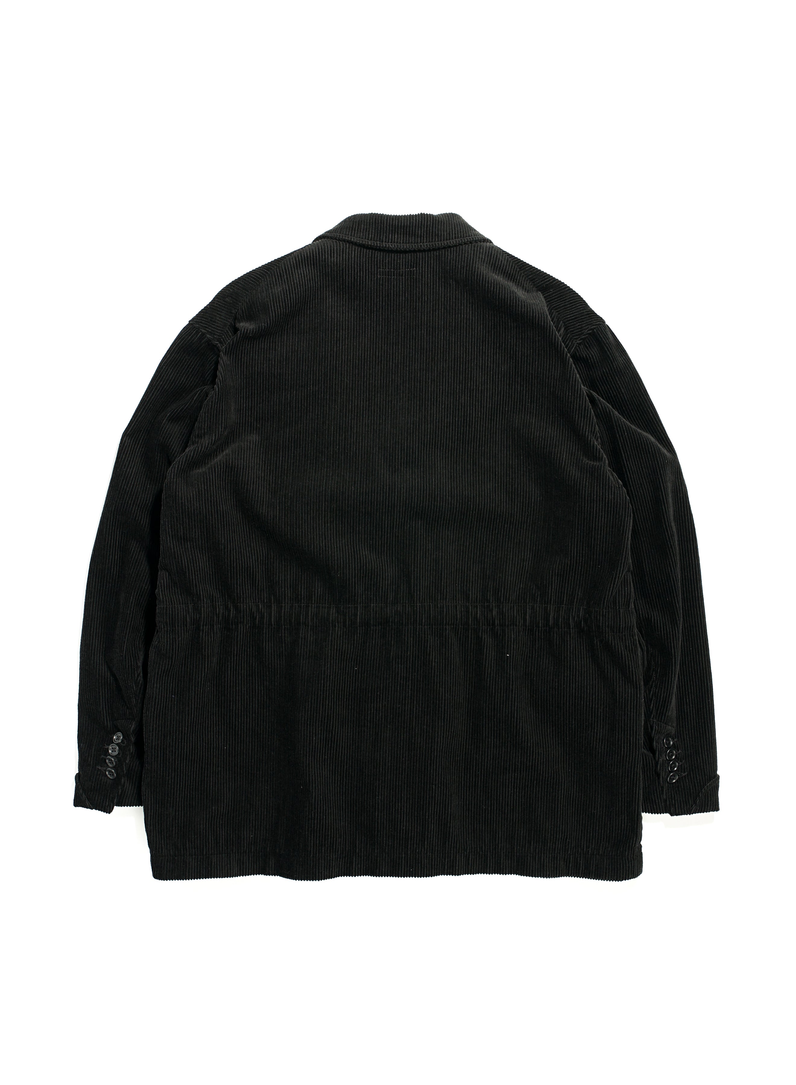 Engineered Garments Cotton 8W Corduroy Reefer Jacket - Black | Garmentory
