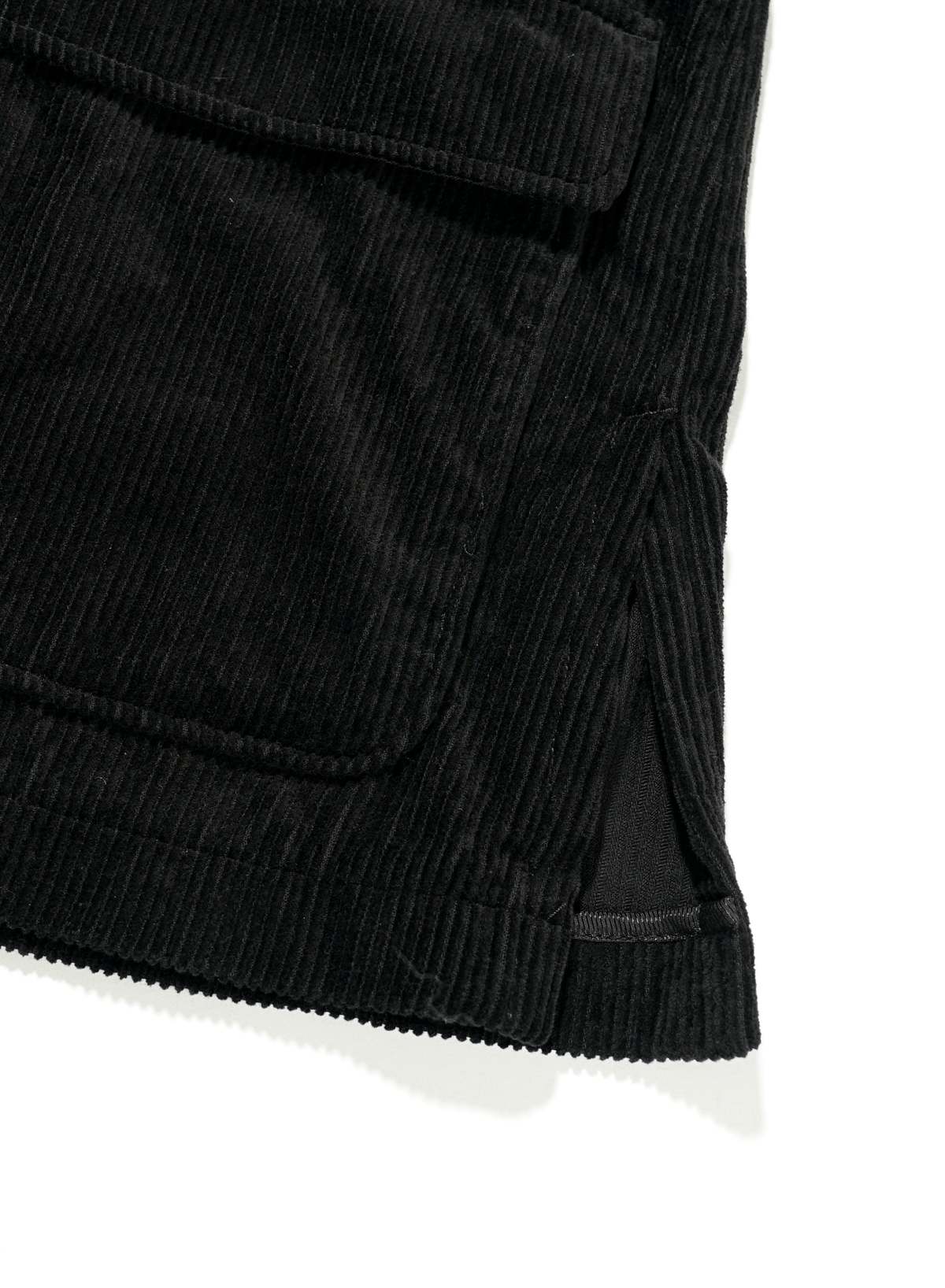 Engineered Garments Cotton 8W Corduroy Reefer Jacket - Black | Garmentory
