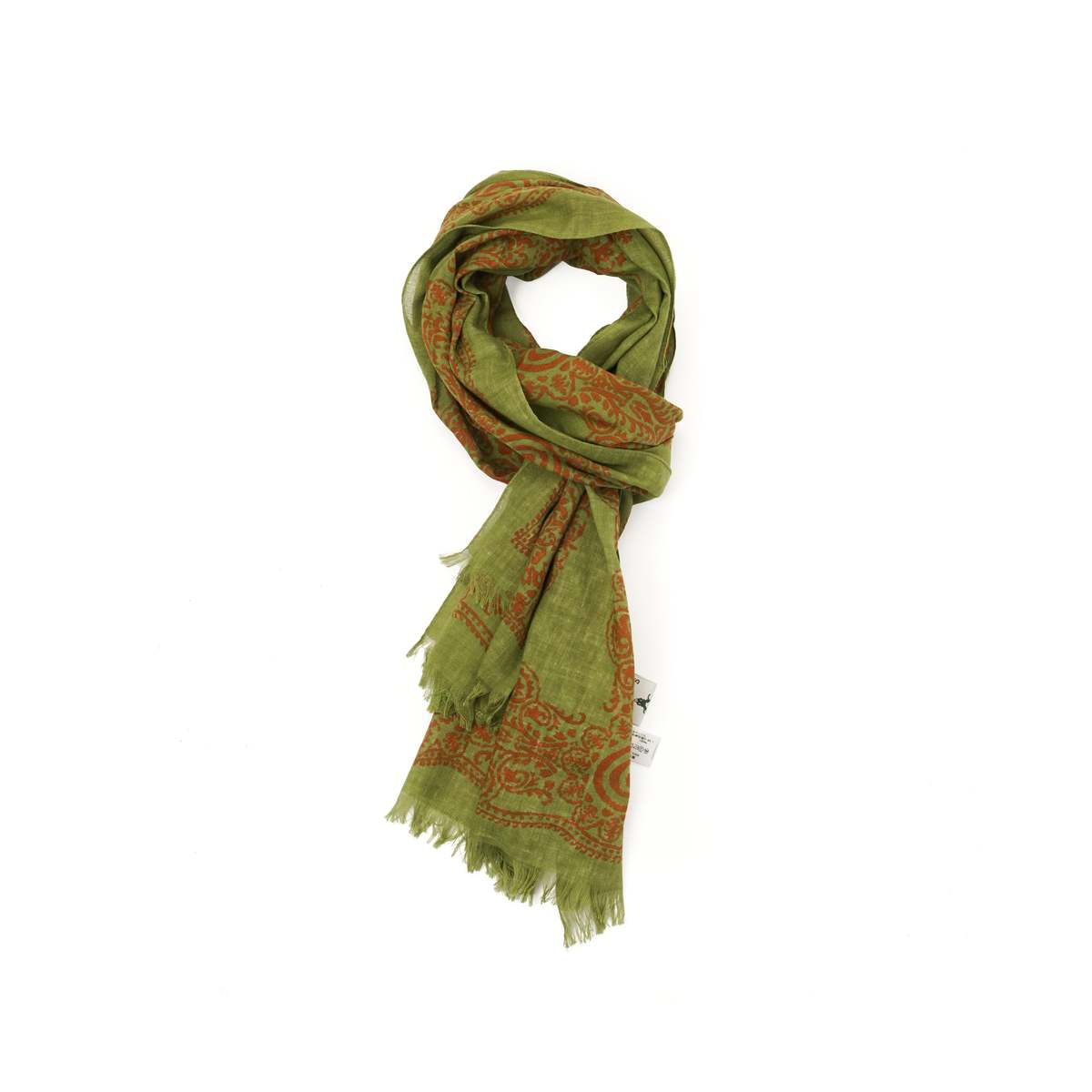 South2 West8 Cotton Gauze Stole - Green | Garmentory