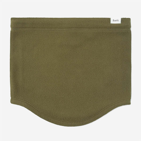 Foret Buff Fleece Snood - Army Green | Garmentory