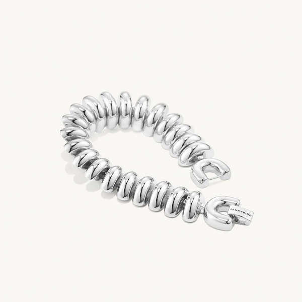 Jenny Bird sofia mega bracelet - silver | Garmentory
