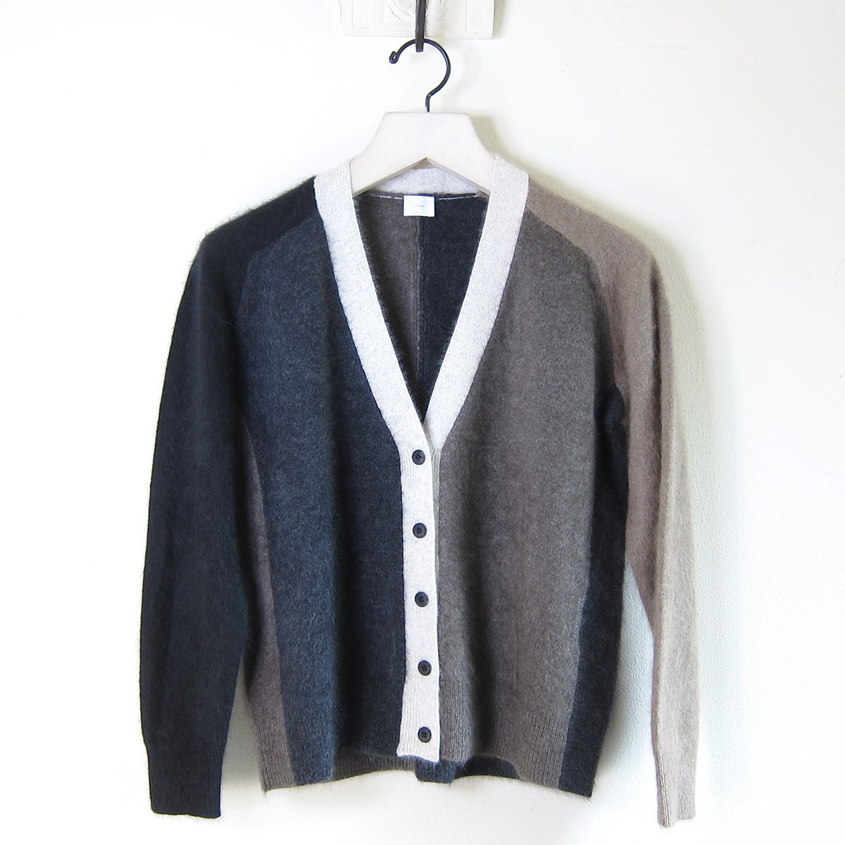 CT Plage Color-block Cardigan - Grey Pattern | Garmentory