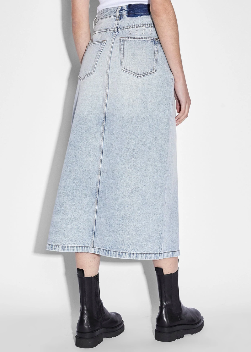 Ksubi Jordan Midi Skirt - Muse Wash | Garmentory