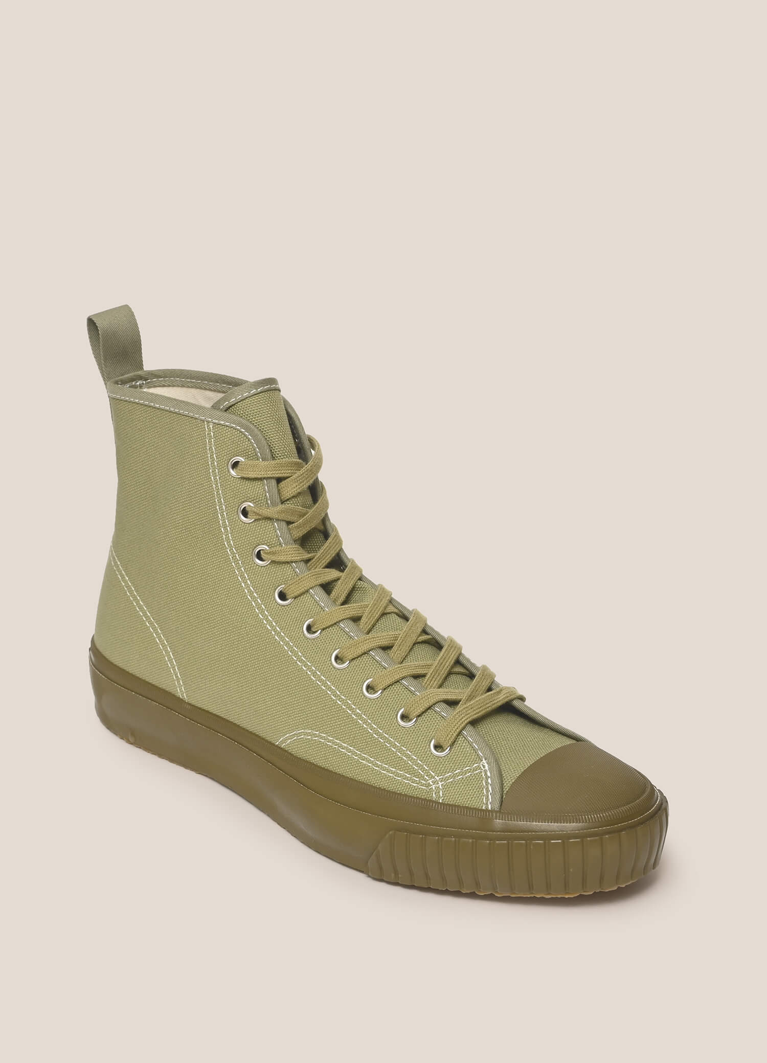 Moonstar X YMC Men's Hi Basket Vulcanised Trainers shoes - Light Green ...