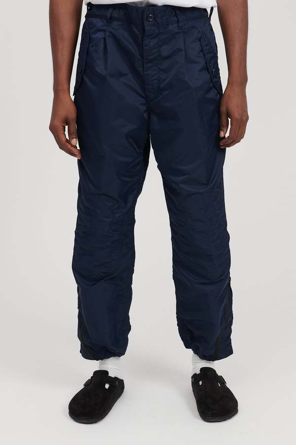 Engineered Garments Flight Satin Nylon IAC Pant - Navy | Garmentory