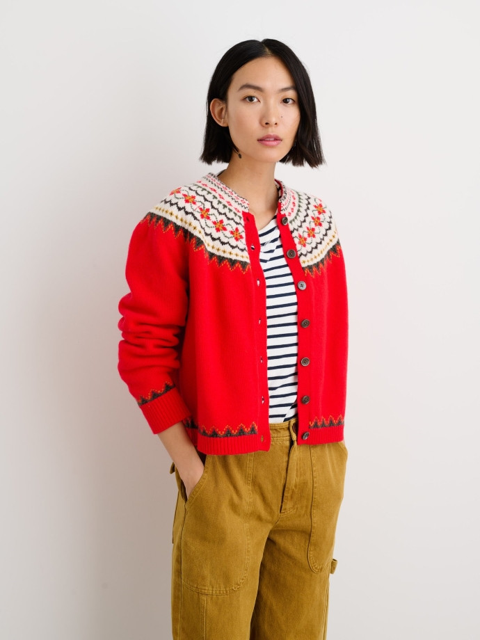 Alex Mill Hilde Fair Isle Cardigan | Garmentory