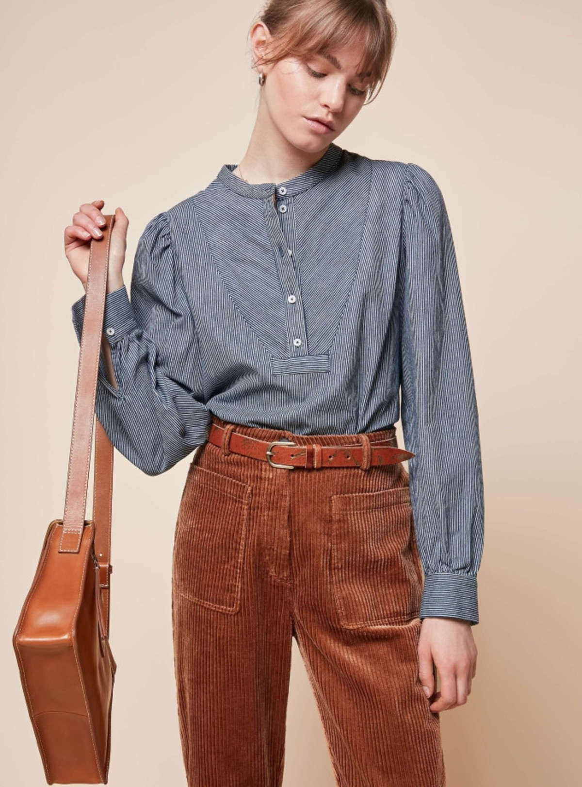 Cotélac Chic Buttoned Top | Garmentory