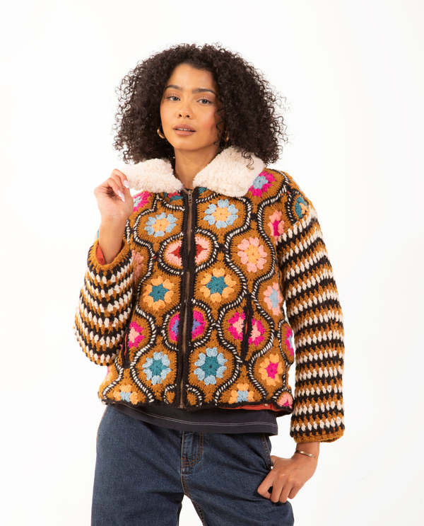 Tach Clothing Clara Crochet Jacket | Garmentory