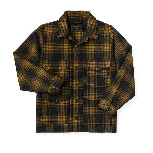Filson Mackinaw Wool Cruiser Jacket - Gold Ochre Ombre | Garmentory