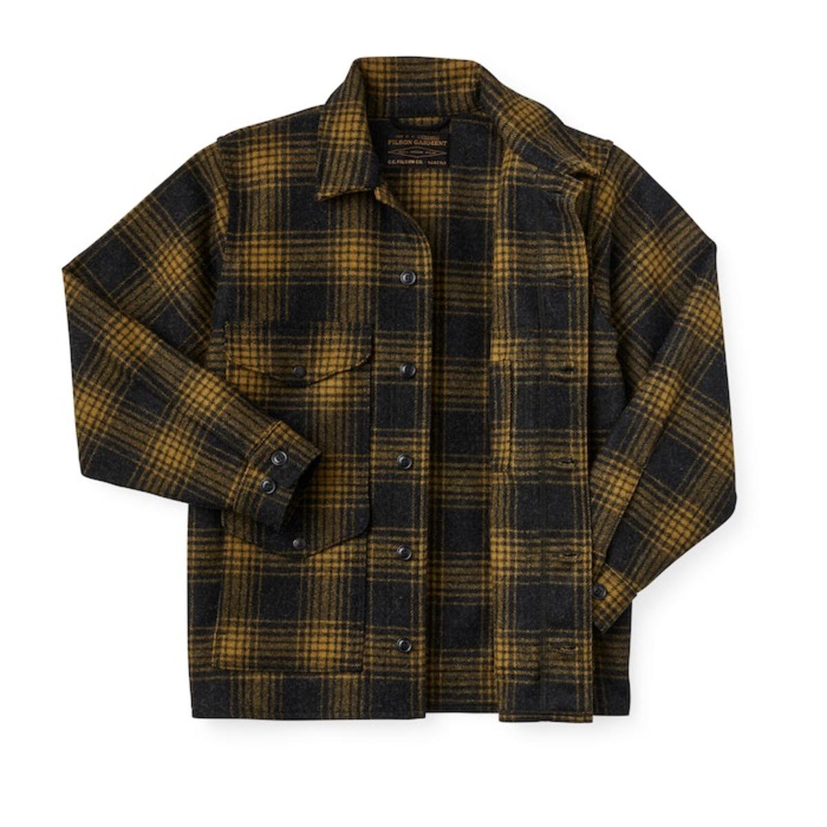 Filson Mackinaw Wool Cruiser Jacket - Gold Ochre Ombre | Garmentory