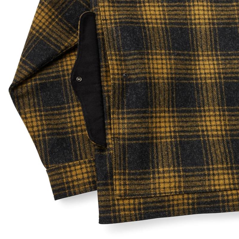 Filson Mackinaw Wool Cruiser Jacket - Gold Ochre Ombre | Garmentory