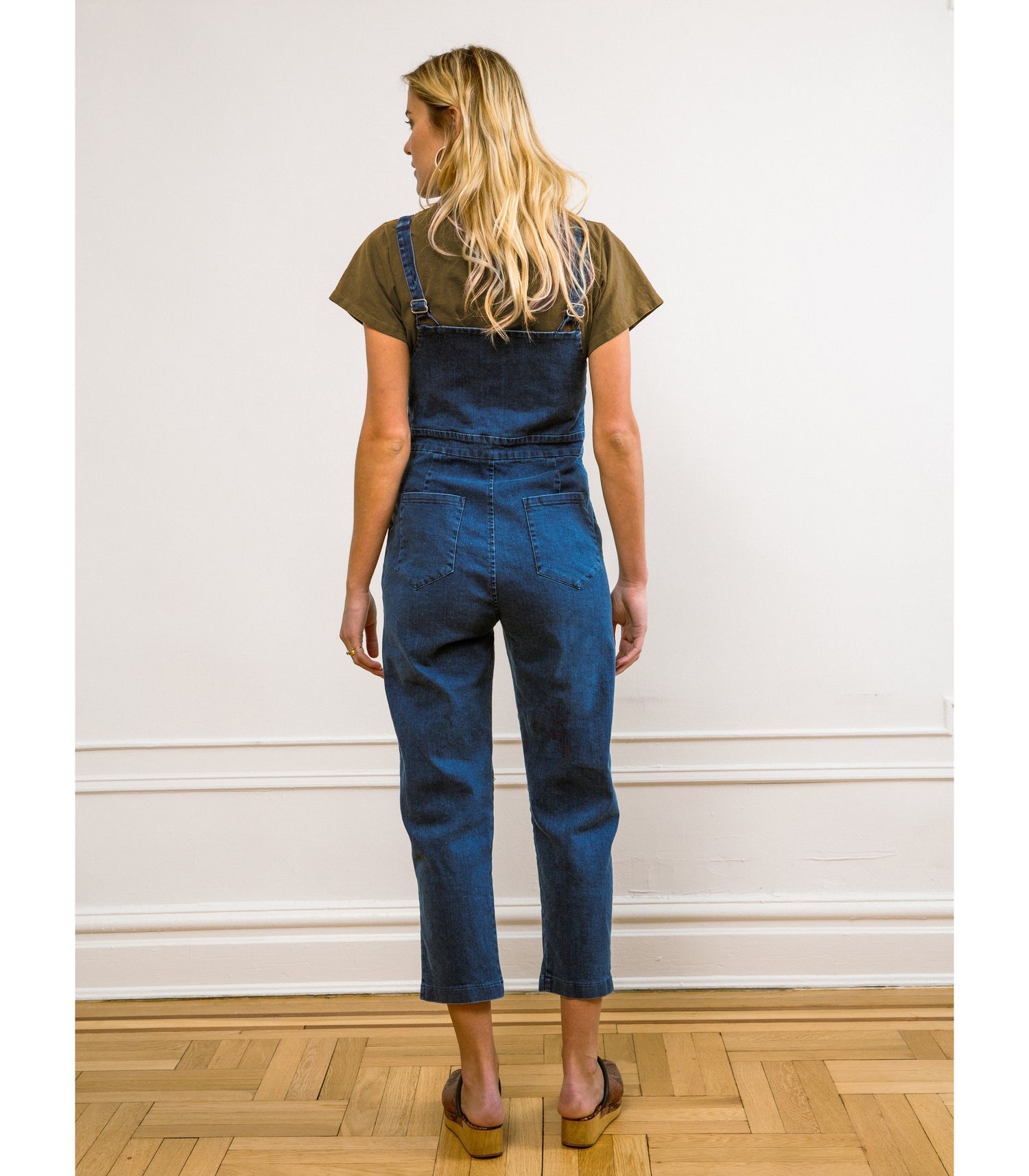 Loup Claudia Denim Jumpsuit - Washed Indigo | Garmentory
