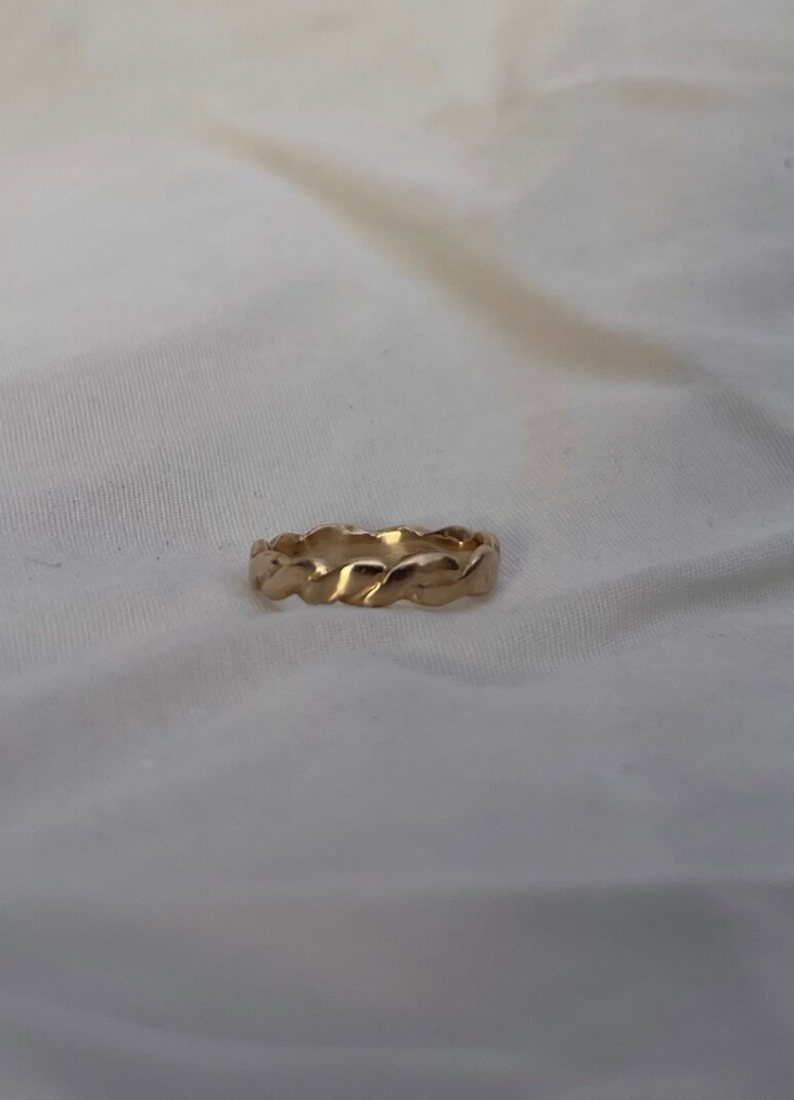 Local Shade Rope Ring - Gold | Garmentory