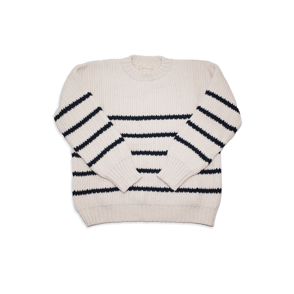 LAUDE the Label Field Sweater - Stripe | Garmentory