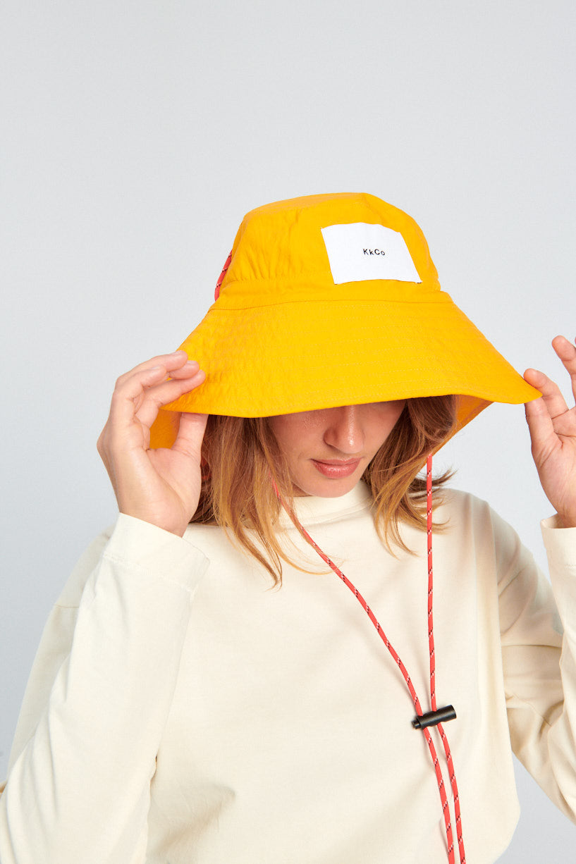 KkCo Camp Bucket Hat - Mango | Garmentory