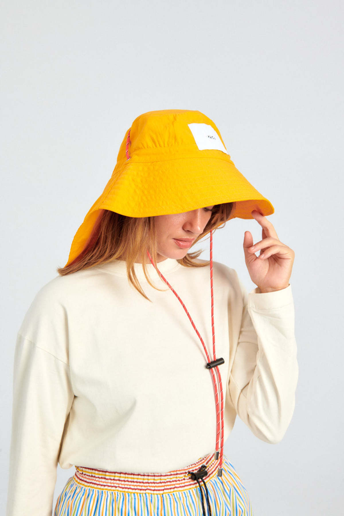 KkCo Camp Bucket Hat - Mango | Garmentory