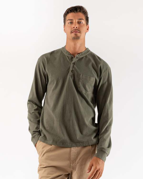 Alex Mill Heavyweight Jersey Henley | Garmentory