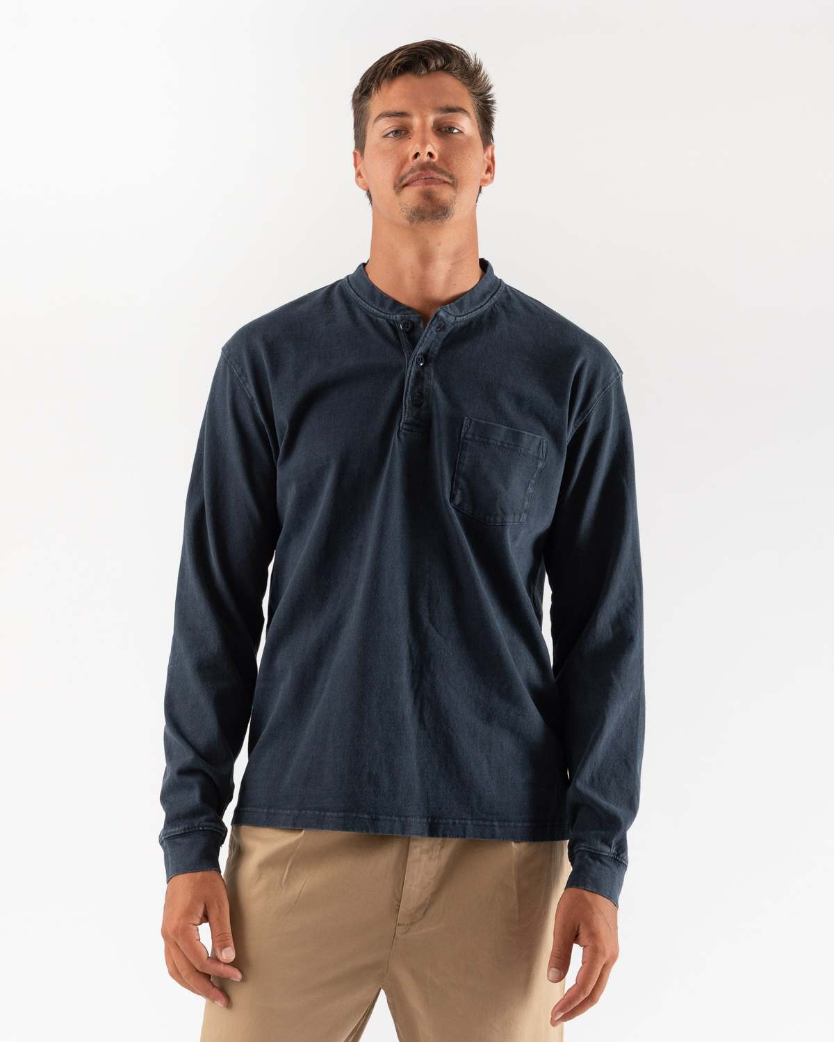 Alex Mill Heavyweight Jersey Henley | Garmentory