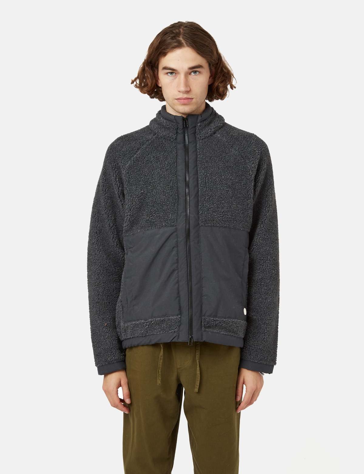 Folk Signal Fleece - Slate Melange Grey | Garmentory