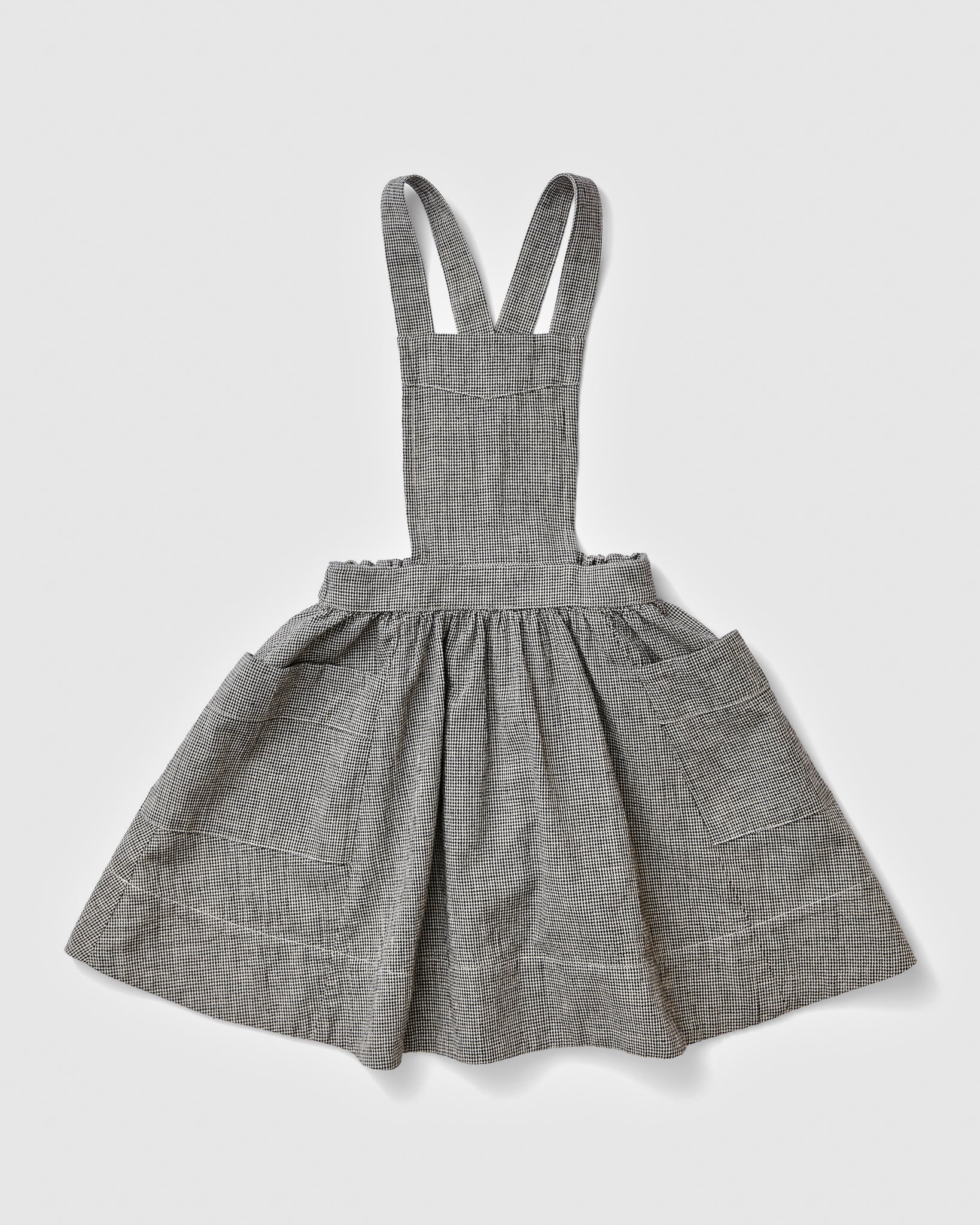 Kids Soor Ploom Harriet Pinafore - Mini Houndstooth | Garmentory