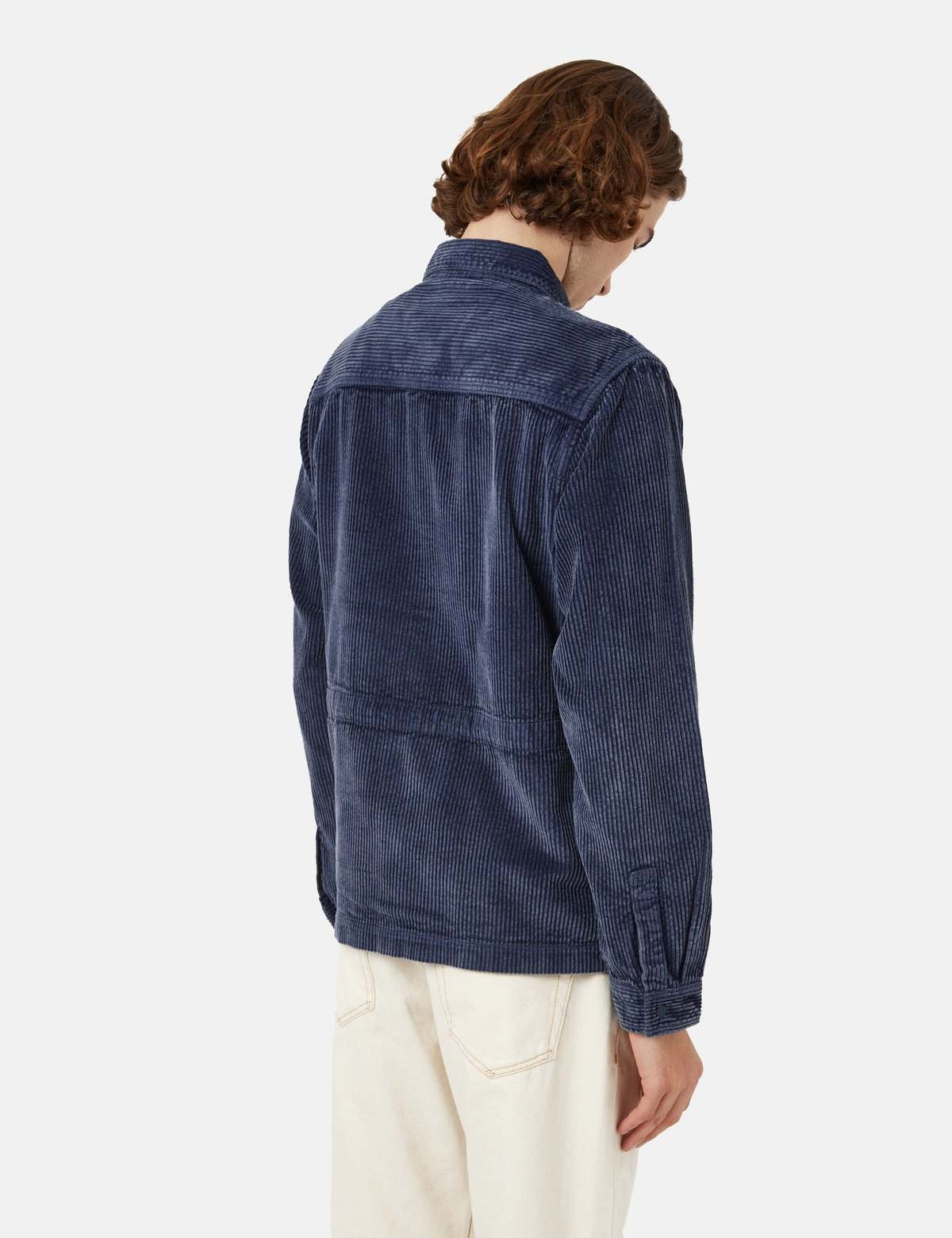Folk Assembly Heavy Cord Jacket - Washed Ink Blue | Garmentory