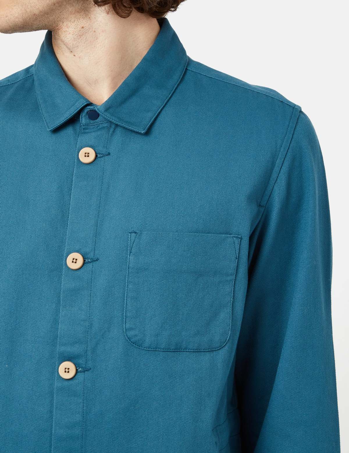 Folk Assembly Jacket - Dark Cyan Blue | Garmentory