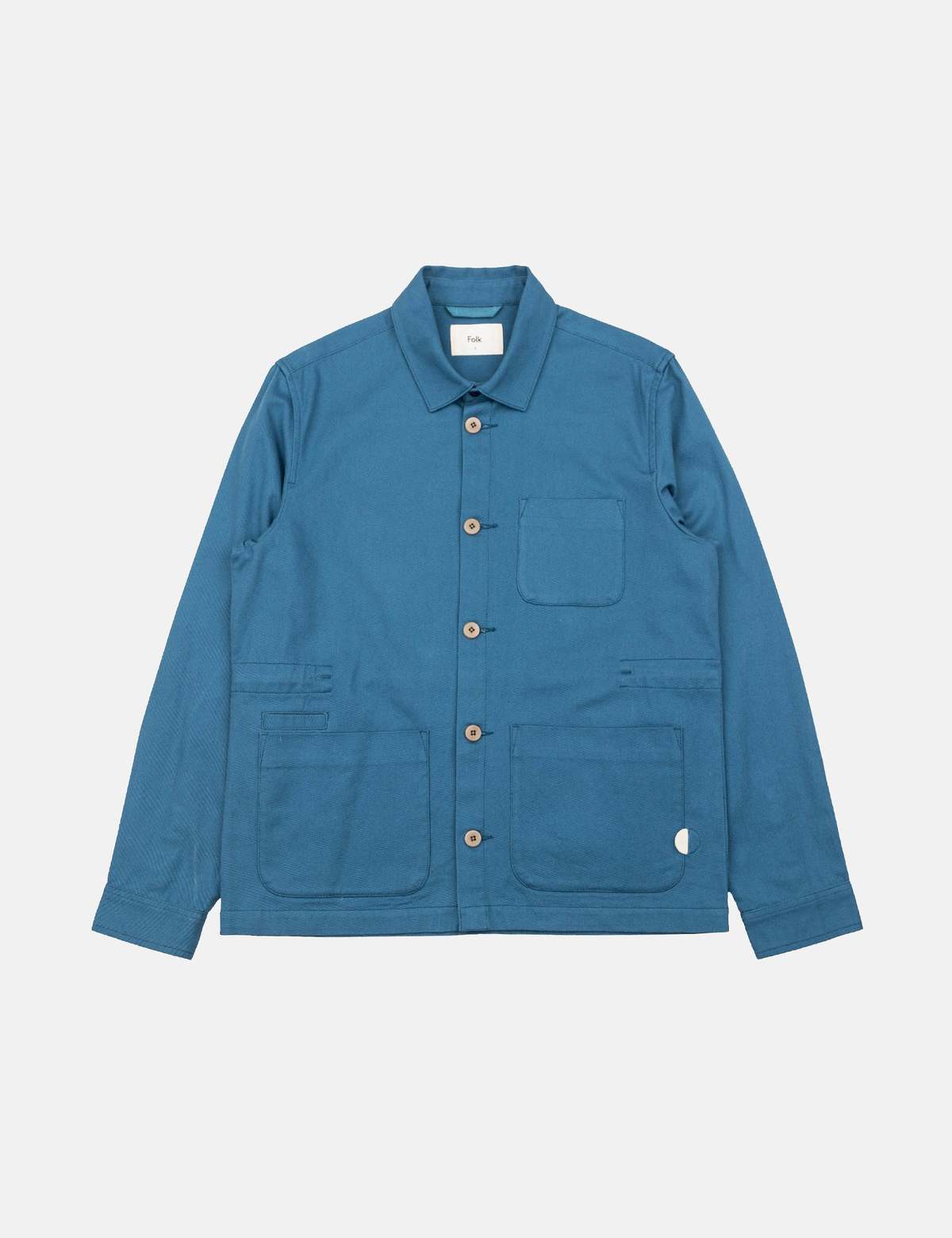Folk Assembly Jacket - Dark Cyan Blue | Garmentory