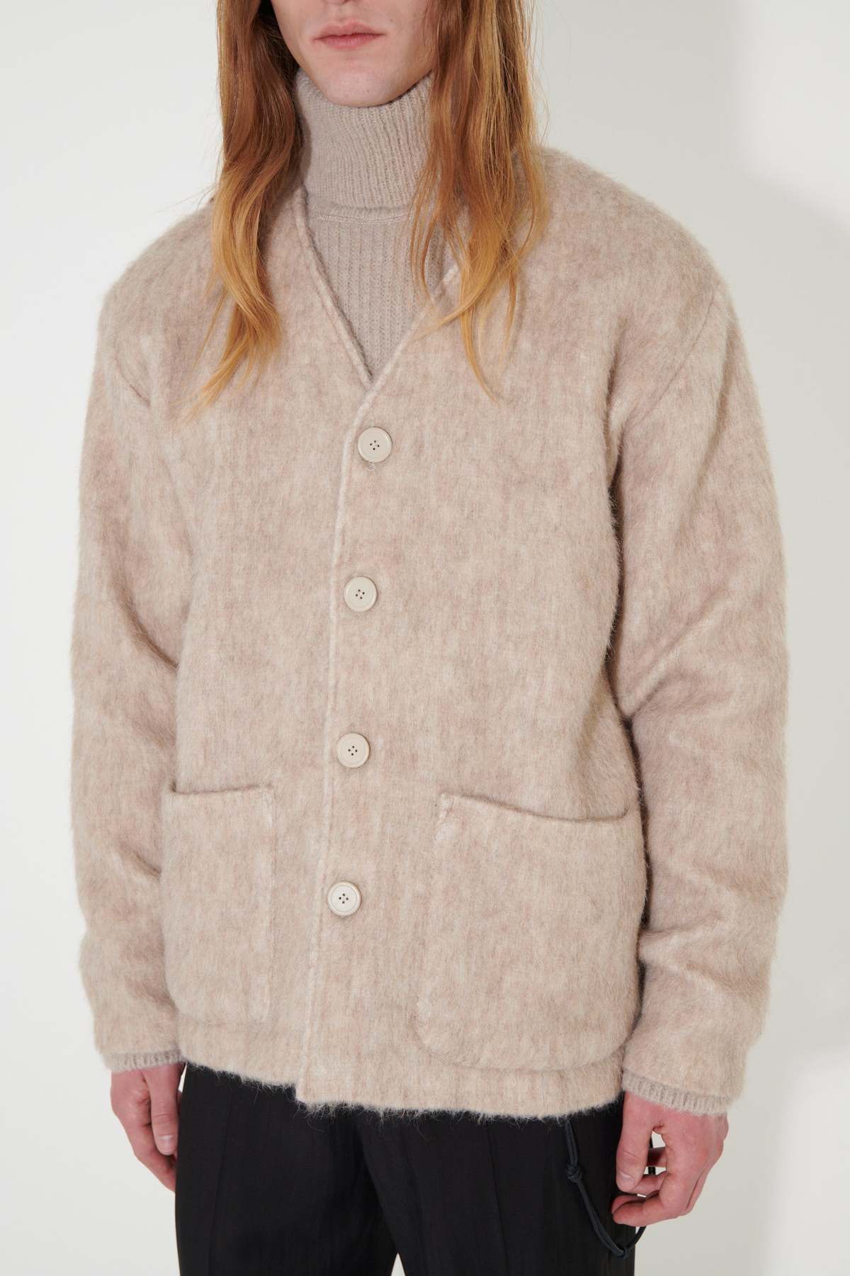 Our Legacy Cardigan - Antique White Mohair | Garmentory
