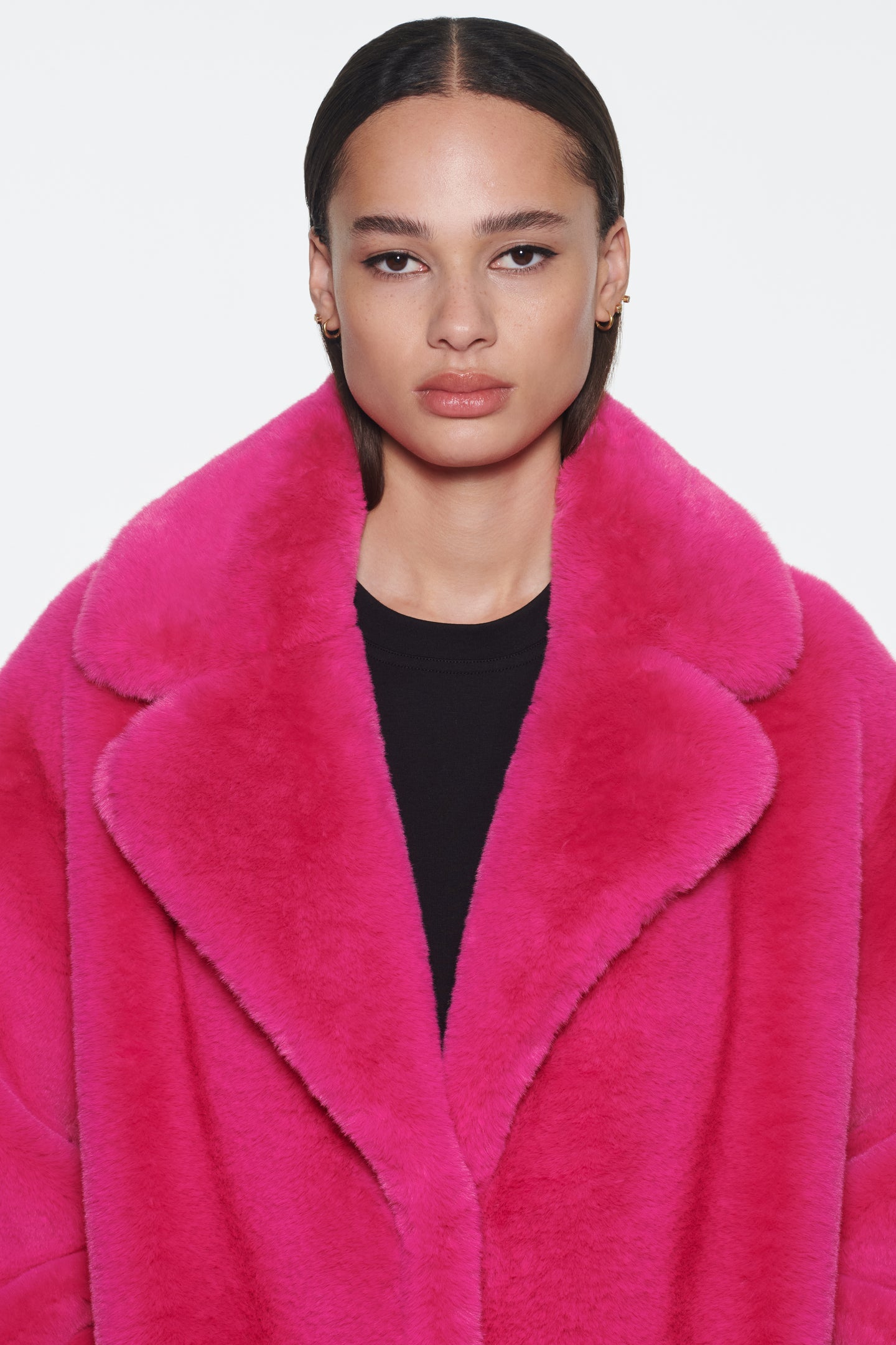Stand Studio Savannah Jacket - Fuchsia | Garmentory
