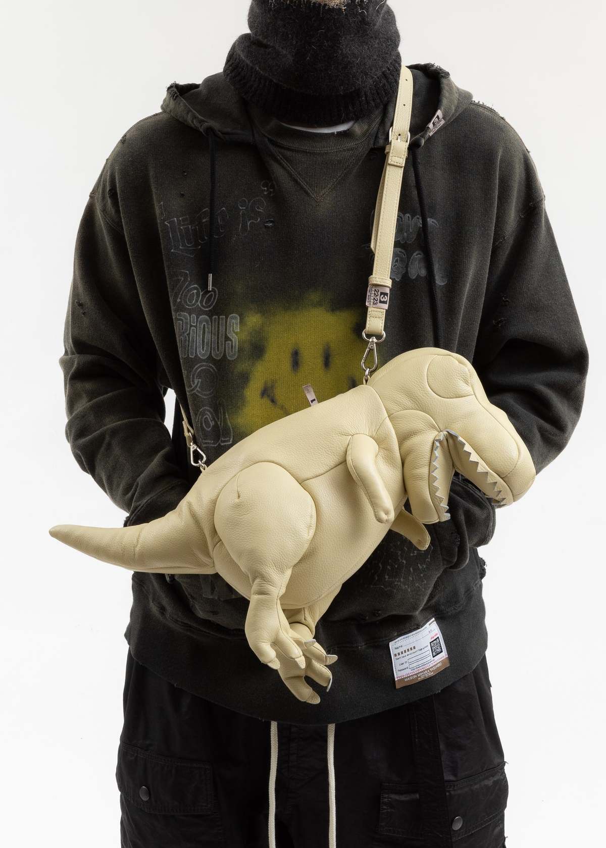 Mihara Yasuhiro T-REX BAG - Beige | Garmentory