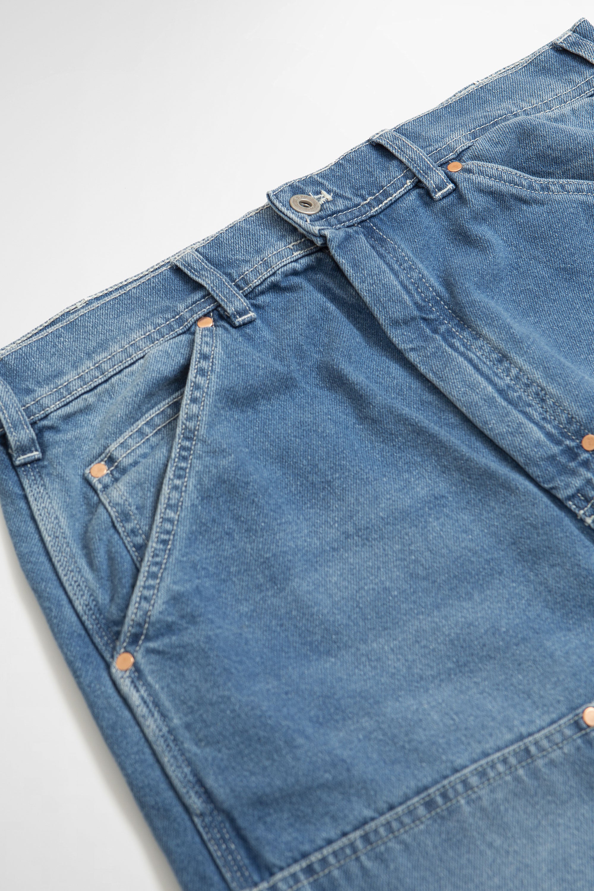 Stan Ray Double Knee Pant - Vintage Stonewash Denim | Garmentory