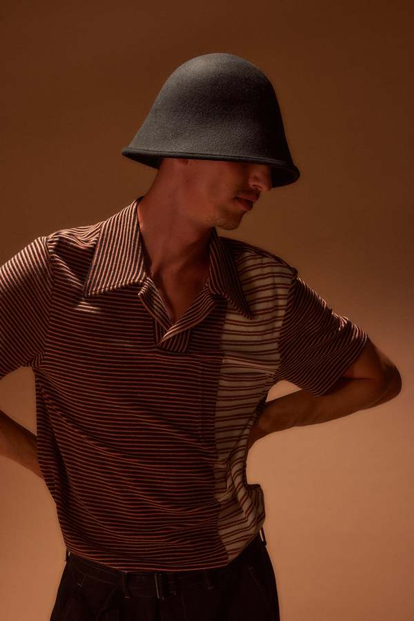 Clyde Crown Wool Hat - Black | Garmentory