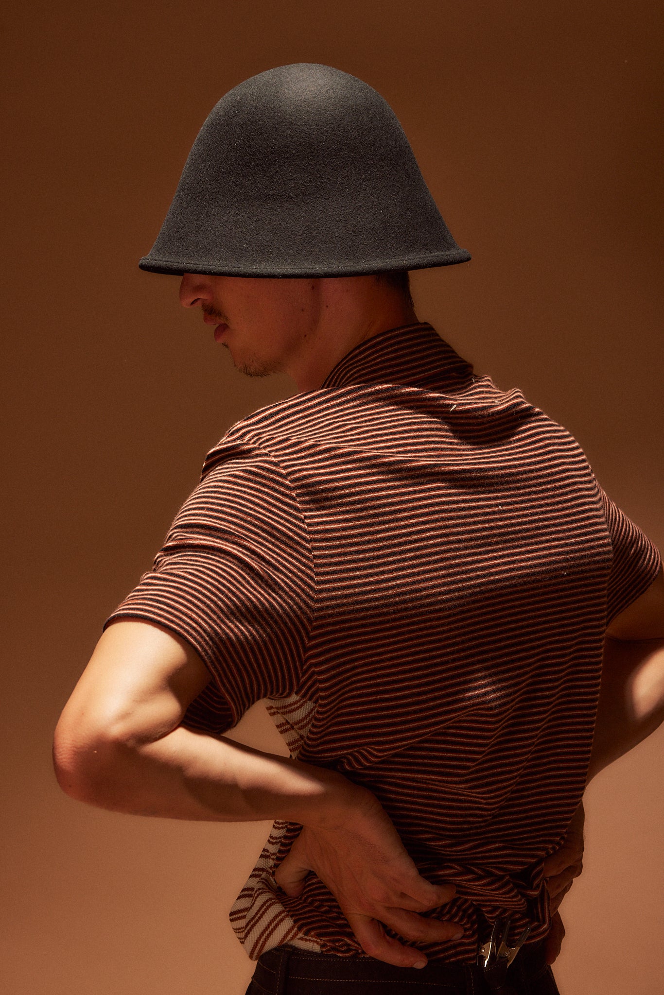 Clyde Crown Wool Hat - Black | Garmentory