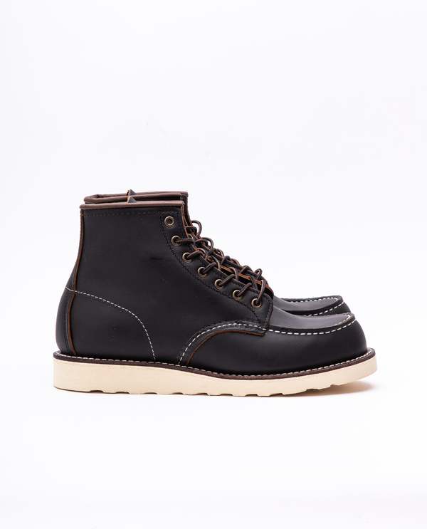 Red Wing Shoes 6 Inch Classic Moc Toe - Black | Garmentory