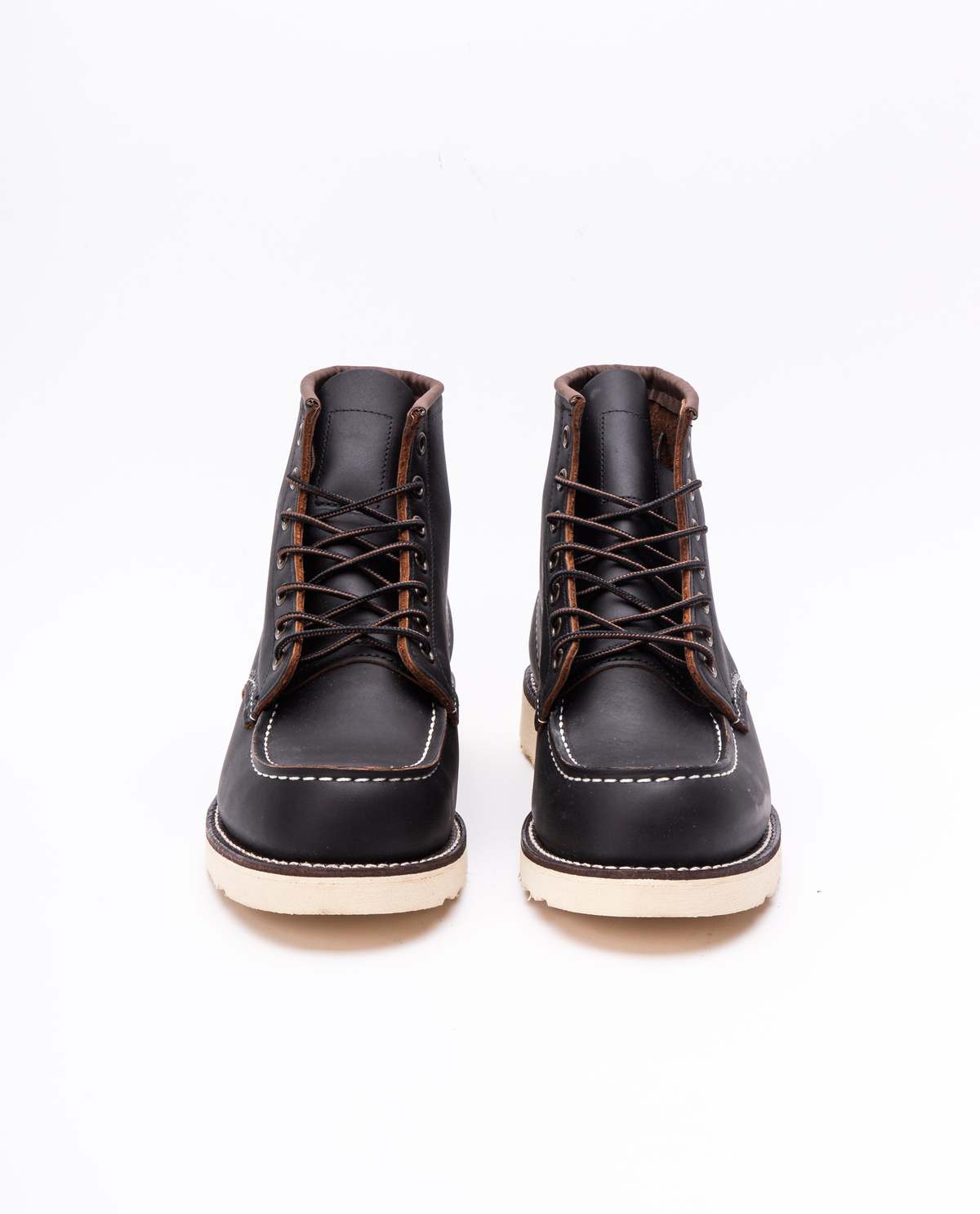 Red Wing Shoes 6 Inch Classic Moc Toe - Black | Garmentory