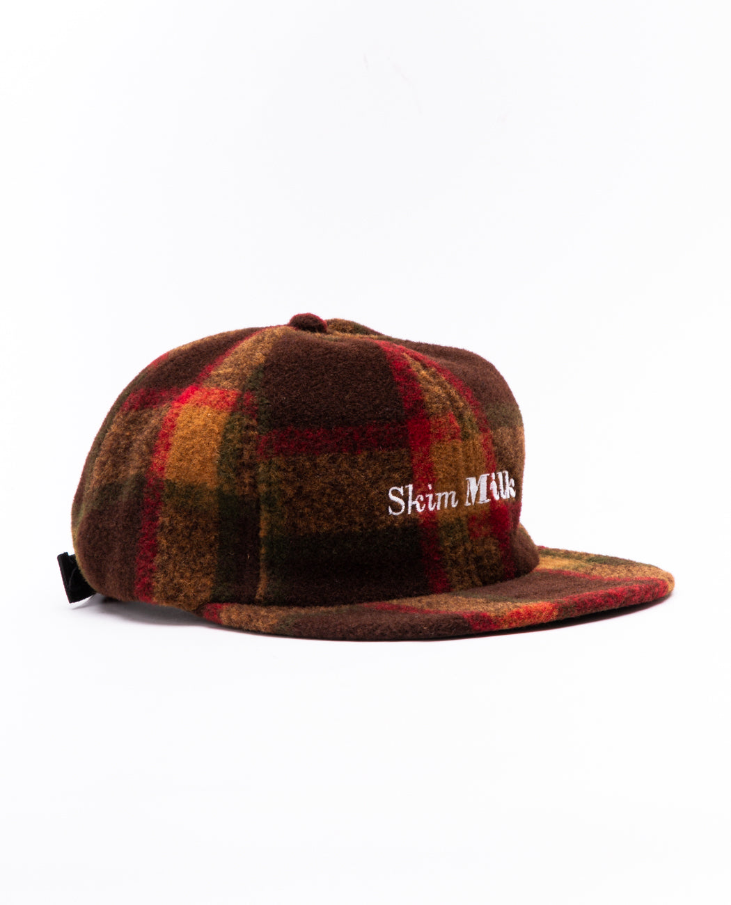 Skim Milk Logo Wool Cap - PLAID | Garmentory