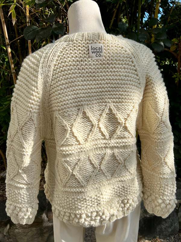 Local Wool Co Scout Cardigan - natural | Garmentory