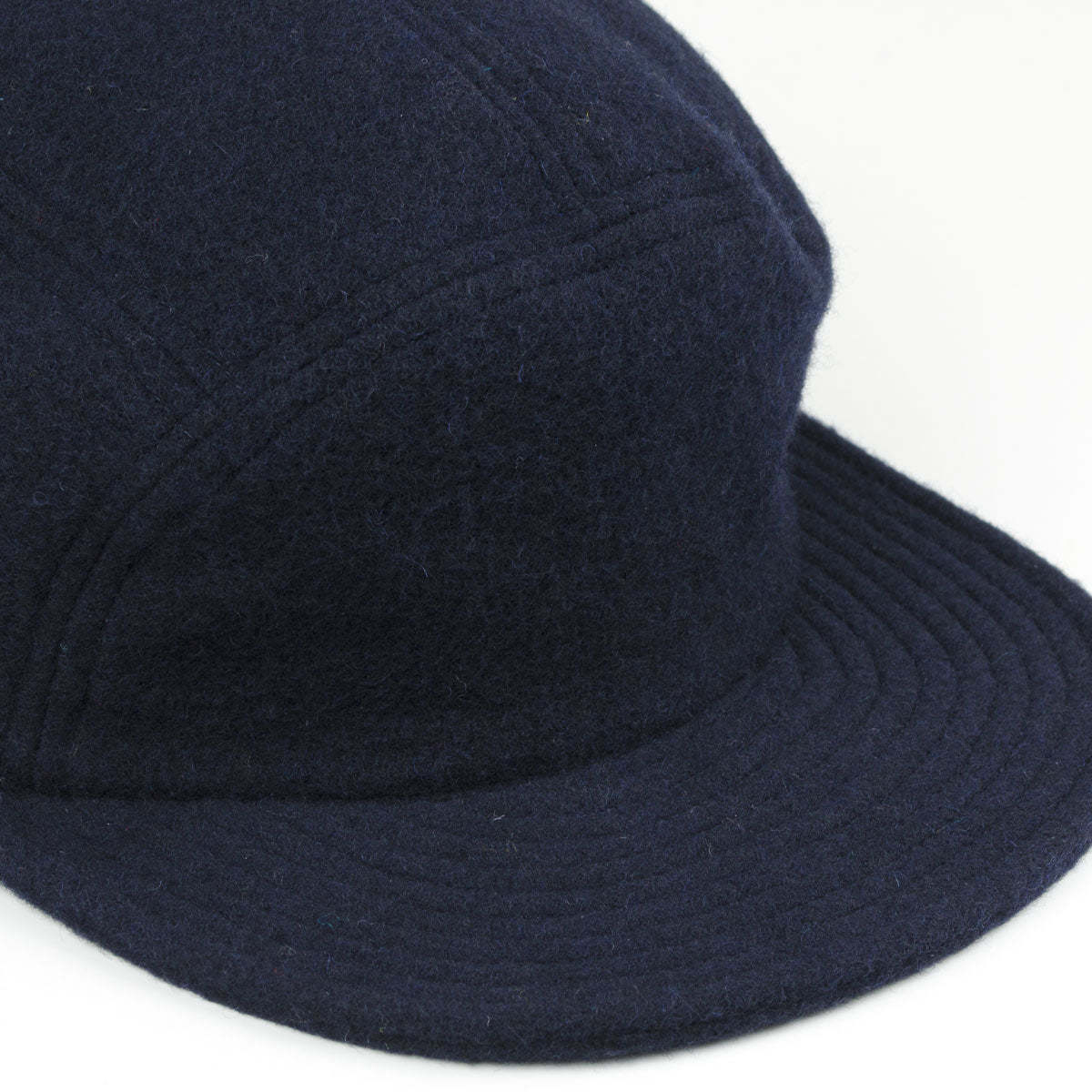 cableami Wool Flannel Cap - Navy | Garmentory
