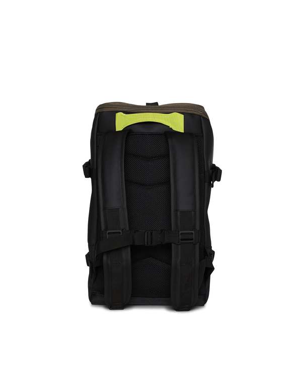 Rains Mochila Charger Backpack - Black/Wood | Garmentory