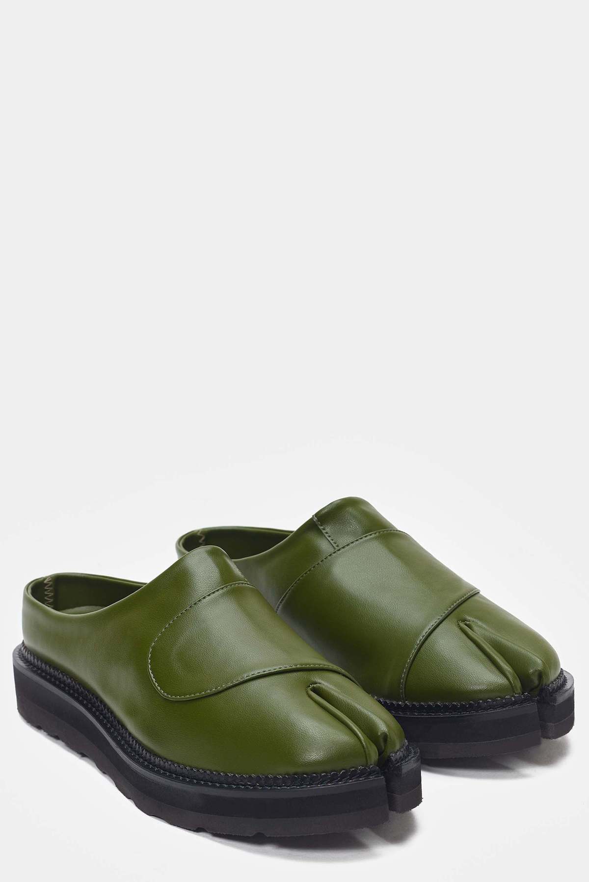 P. Andrade Capelobo Mule - Tabis Green | Garmentory